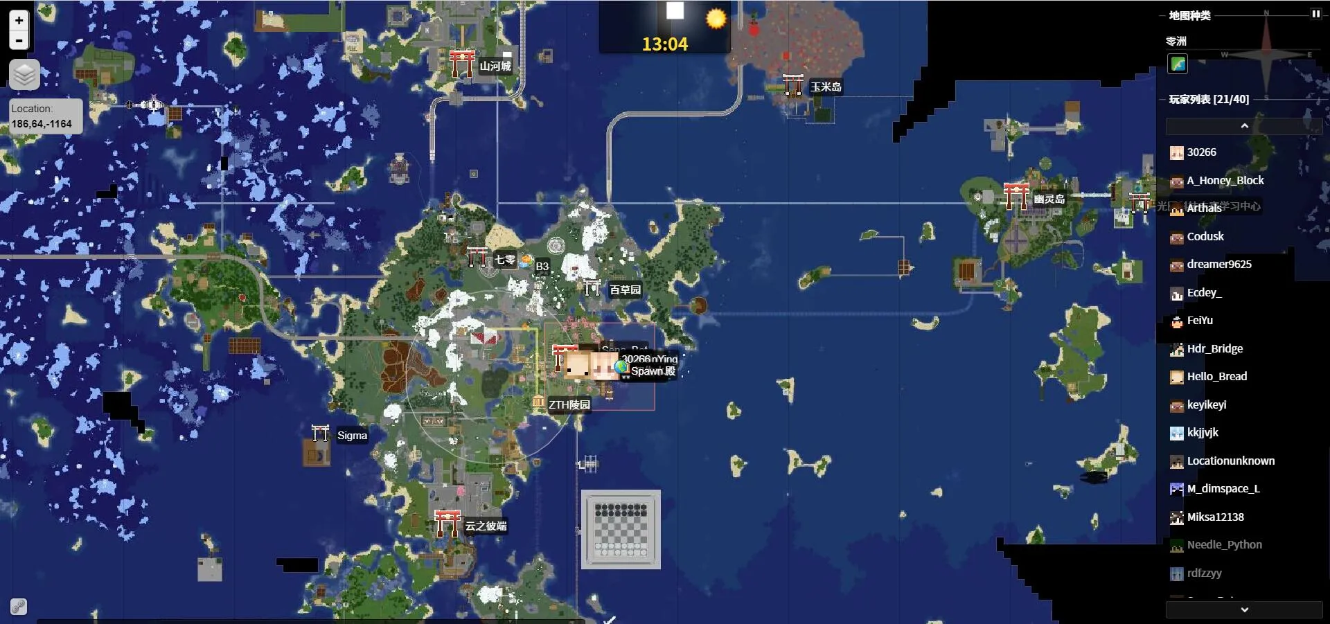 用全新的视角打开 Minecraft 在线地图 —— BlueMap - 熔岩墨迹