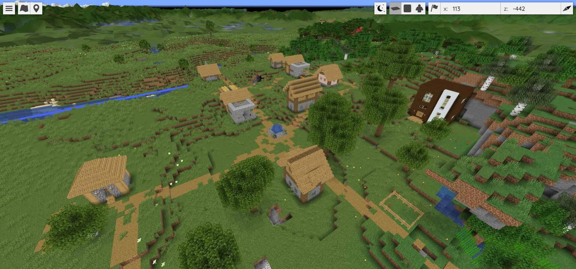用全新的视角打开 Minecraft 在线地图 —— BlueMap - 熔岩墨迹